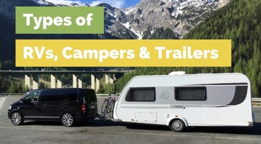 Types of RVs, Campers and Trailers: Which is Right for You? - Peanuts ...